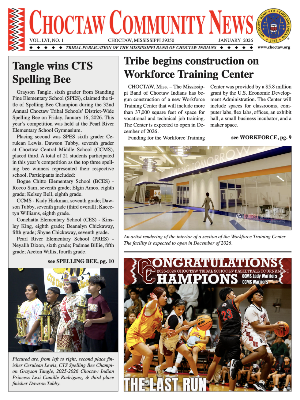 Choctaw Community News - Mississippi Band of Choctaw Indians